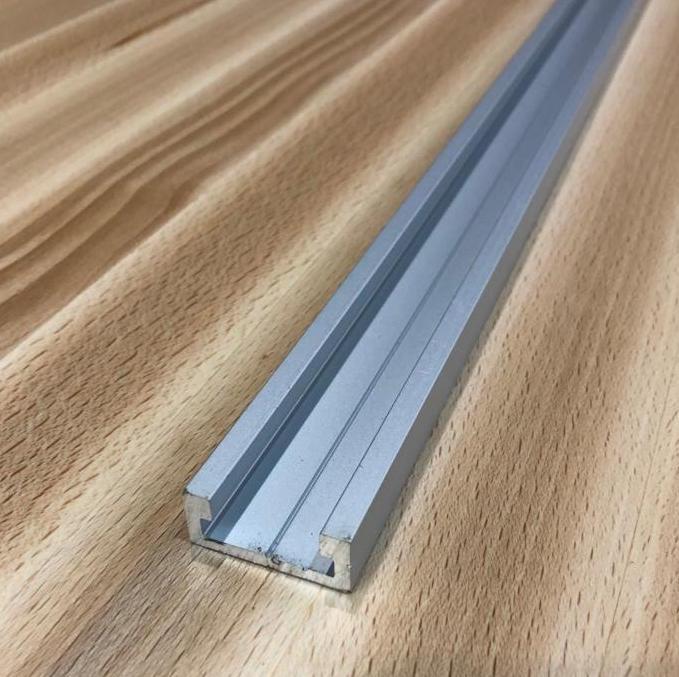 Metritrax Mitre Track, Aluminium, Metric, 5 x 22cm lengths — Woodworksupply